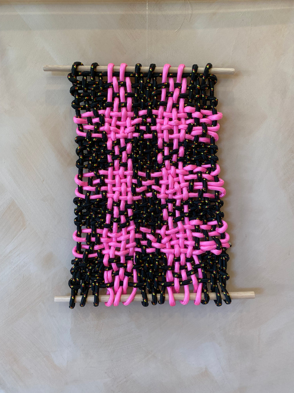 Sundance Studio - Pink Grid Rope Weaving – AESTAS